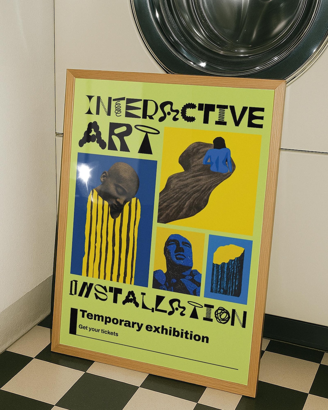 Interactive Art Installation Poster - Etsy