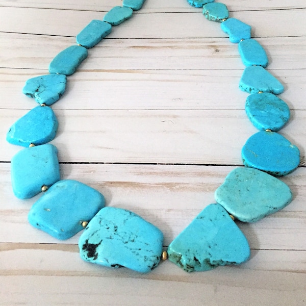 Chunky Turquoise - Etsy