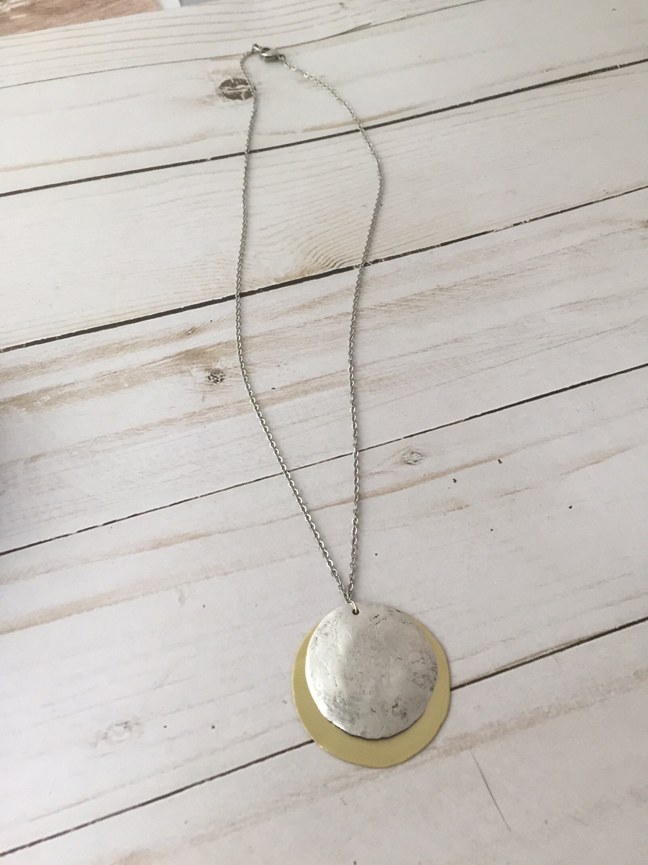 Collar de eclipse solar collar de sol y luna collar solar - Etsy España