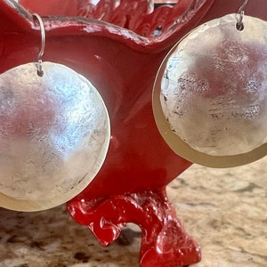 Solar Eclipse Earrings, Sun and Moon Earrings, Eclipse Jewelry, Celestial Earrings, Space ...