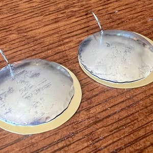 Solar Eclipse Earrings, Sun and Moon Earrings, Eclipse Jewelry, Celestial Earrings, Space ...