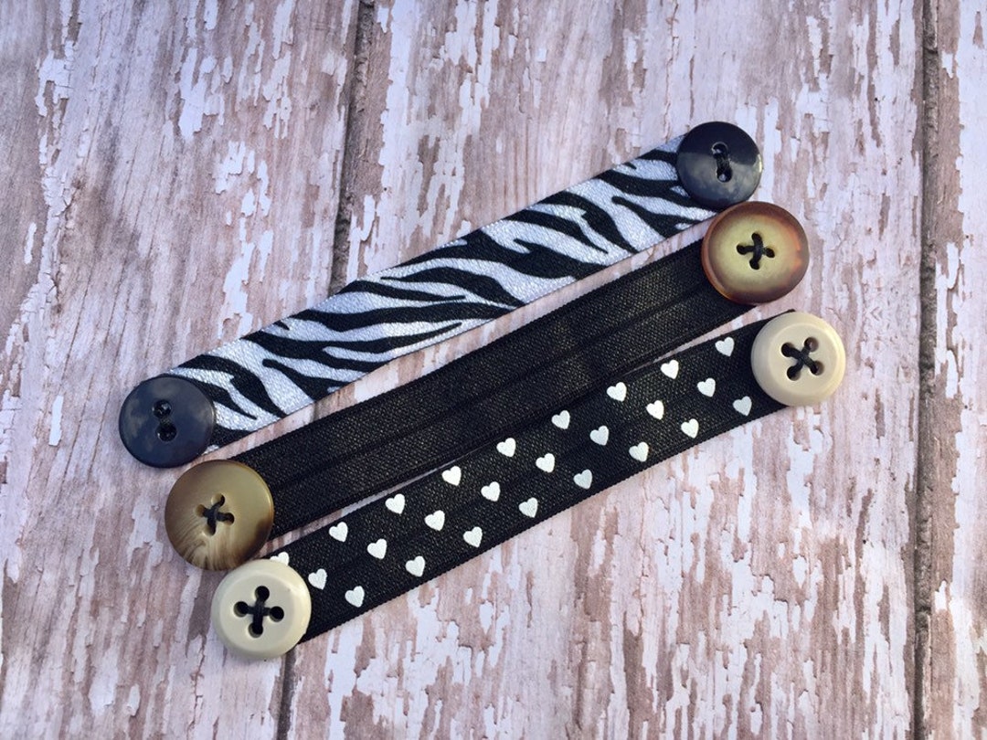 Elastic Ear Savers for Face Masks: Comfort Straps, Set of 3 - Etsy