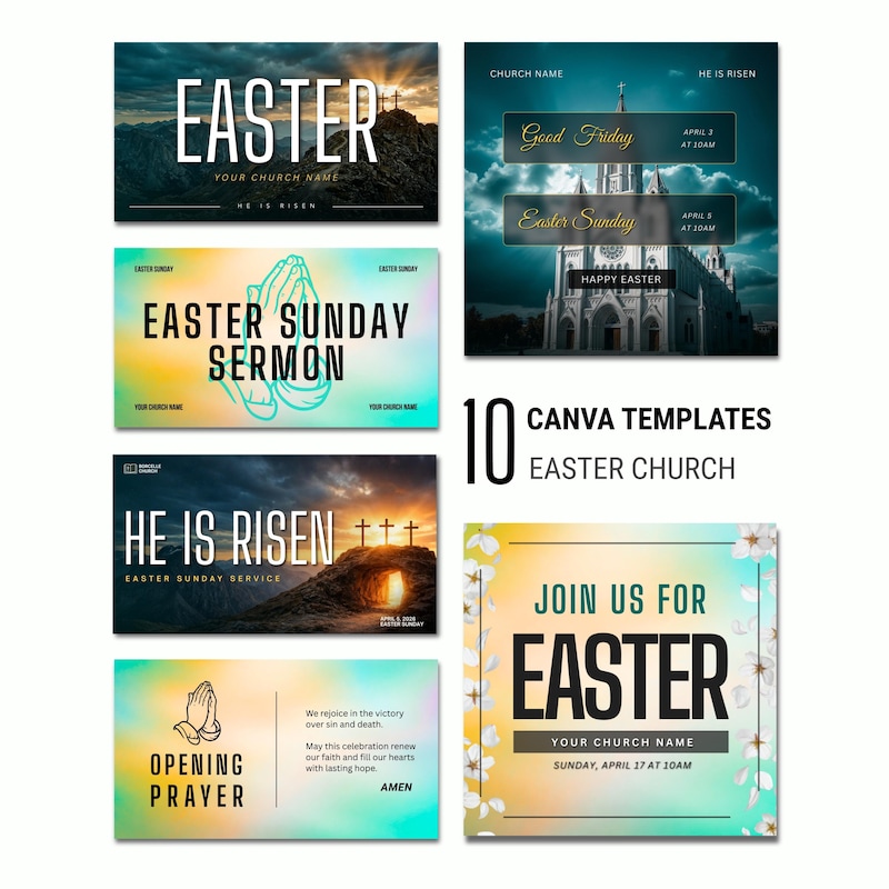 Easter Sunday Powerpoint - Etsy