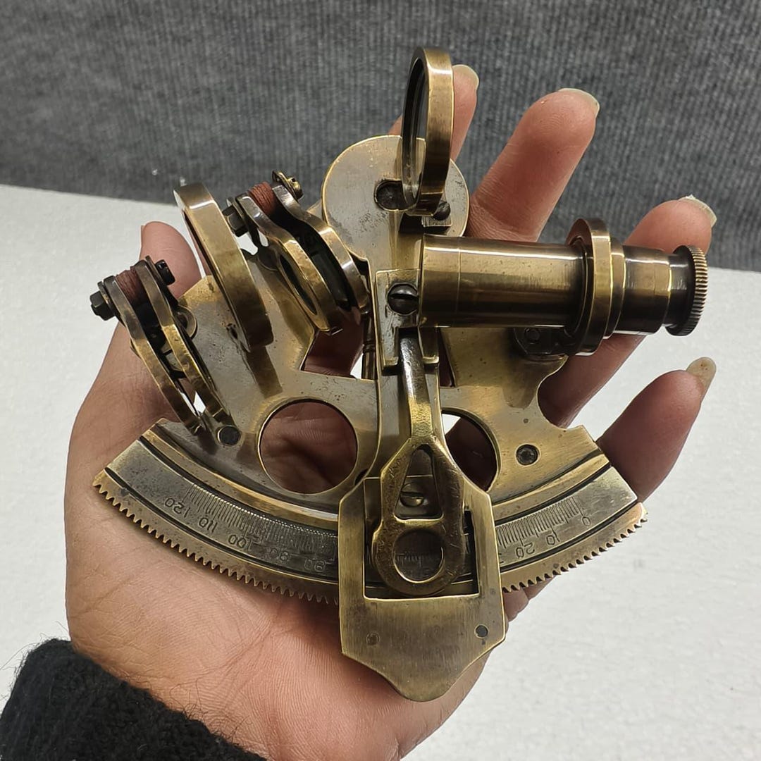 Vintage Kelvin & Hughes Sextant – London 1937 Replica Marine ...