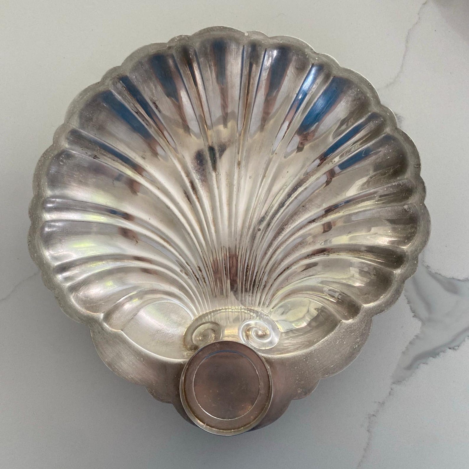 Vintage Clam Shell Serving Tray /silverplate Clamshell Platter - Etsy