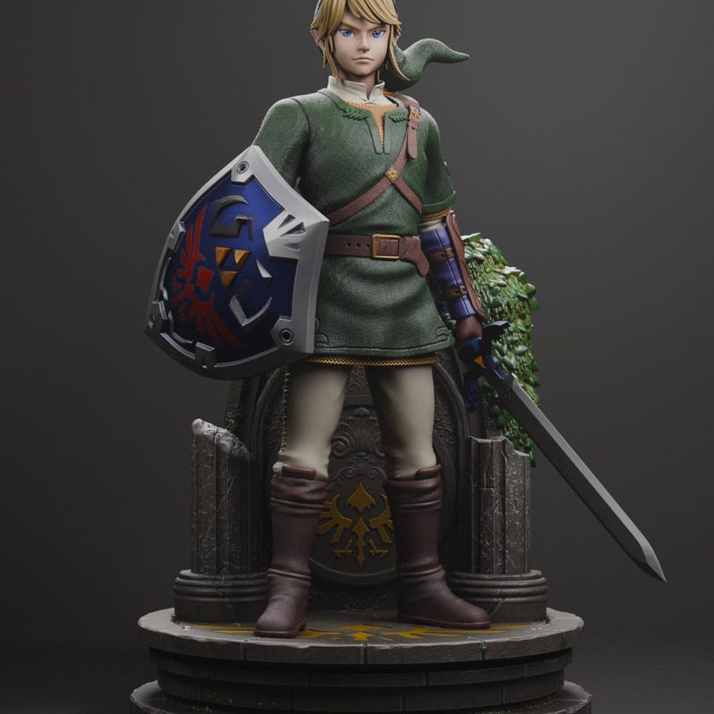 Zelda Miniature Link - Etsy