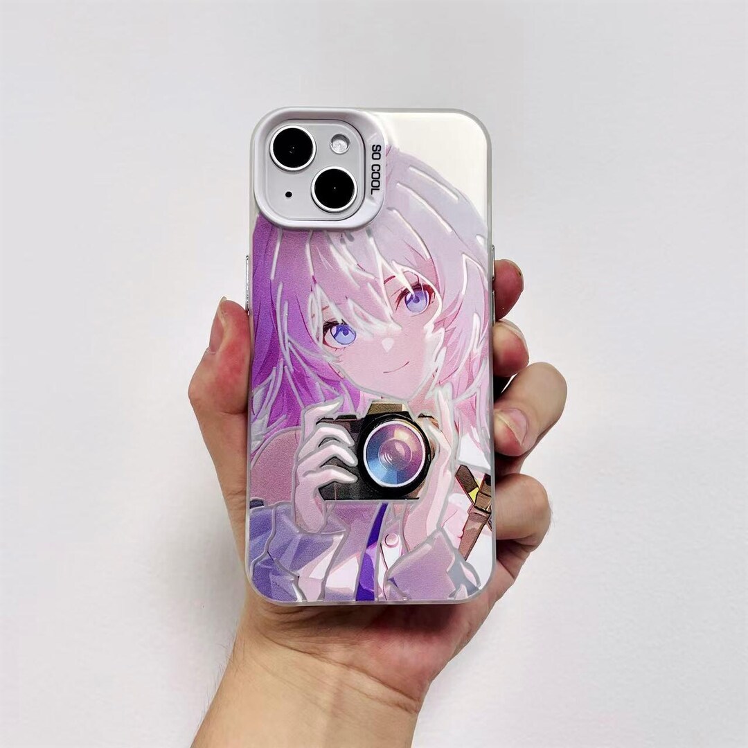 March 7th Honkai Star Rail iPhone Case Pro Max, Anime Cover, Soft ...