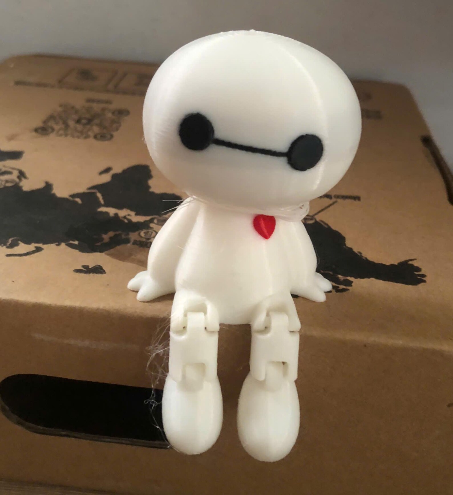 Baymax Heart Flexi - Valentine - Love STL File - 3D Print - Etsy