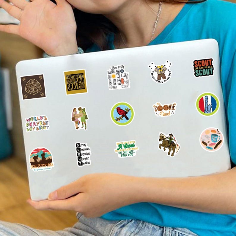 64pcs Boy Scouts Sticker- Vinyl Decals for Water Bottle ,laptop - Etsy