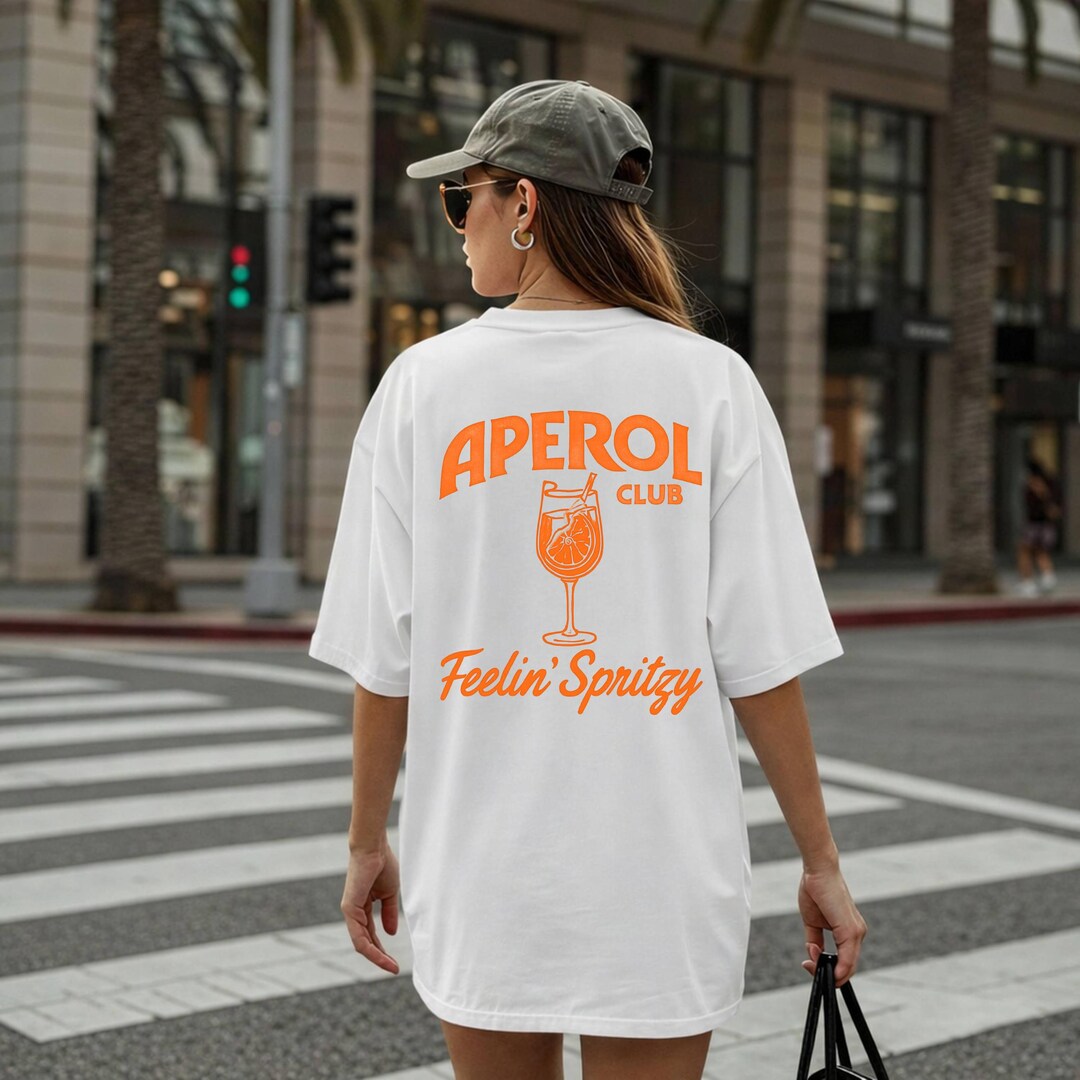 Aperol Club Spritz, Feeling Spritzy, T-shirt | Bachelorette, Bride ...