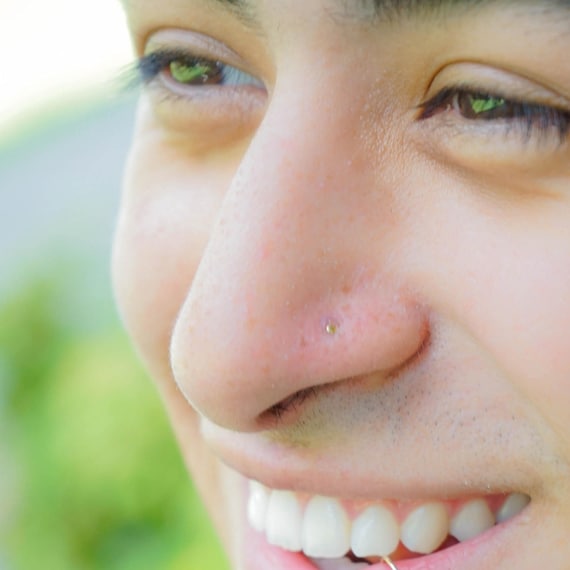 20g gold nose stud store