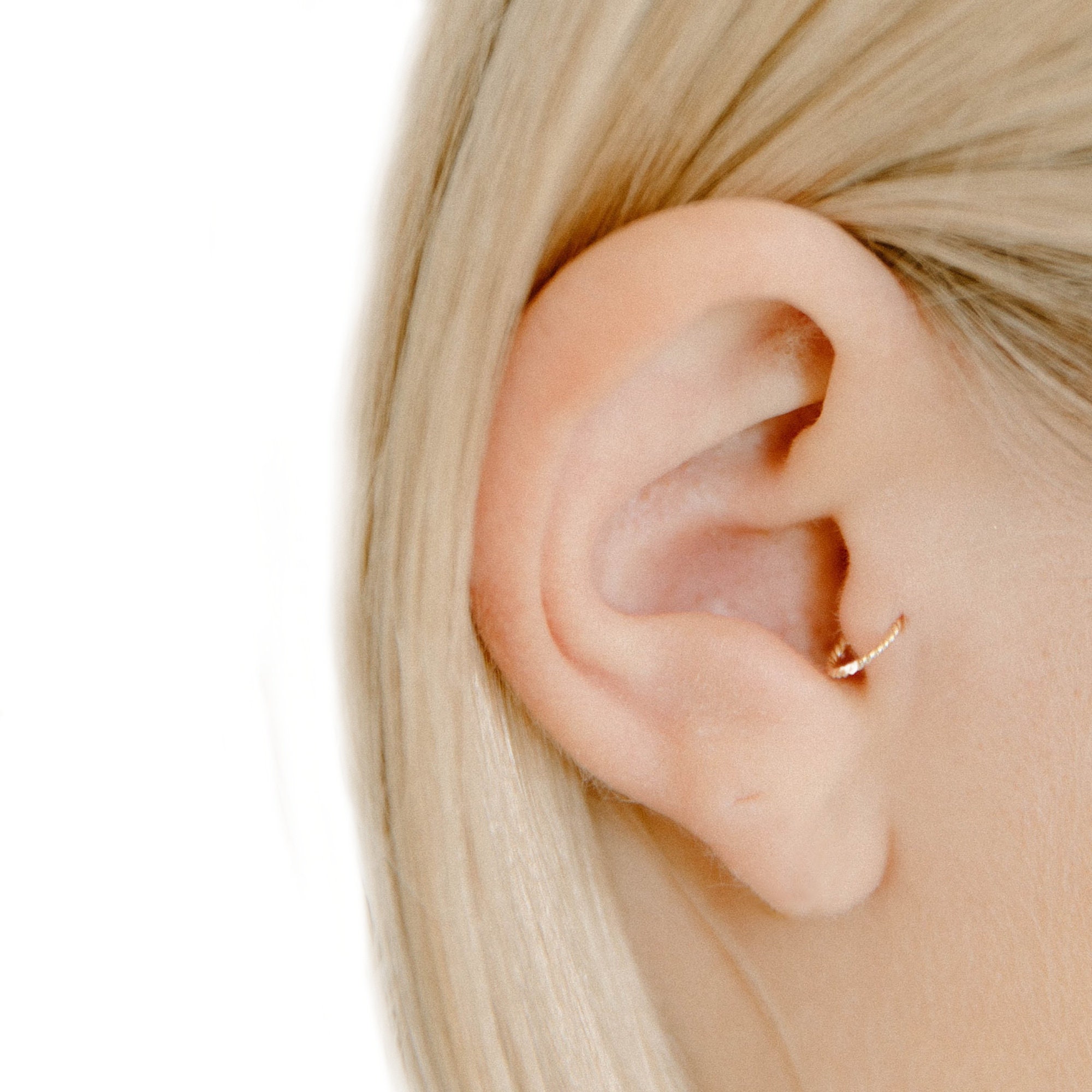 Tragus Earring 22g Thin Tragus Jewelry Single or Pair Tragus - Etsy