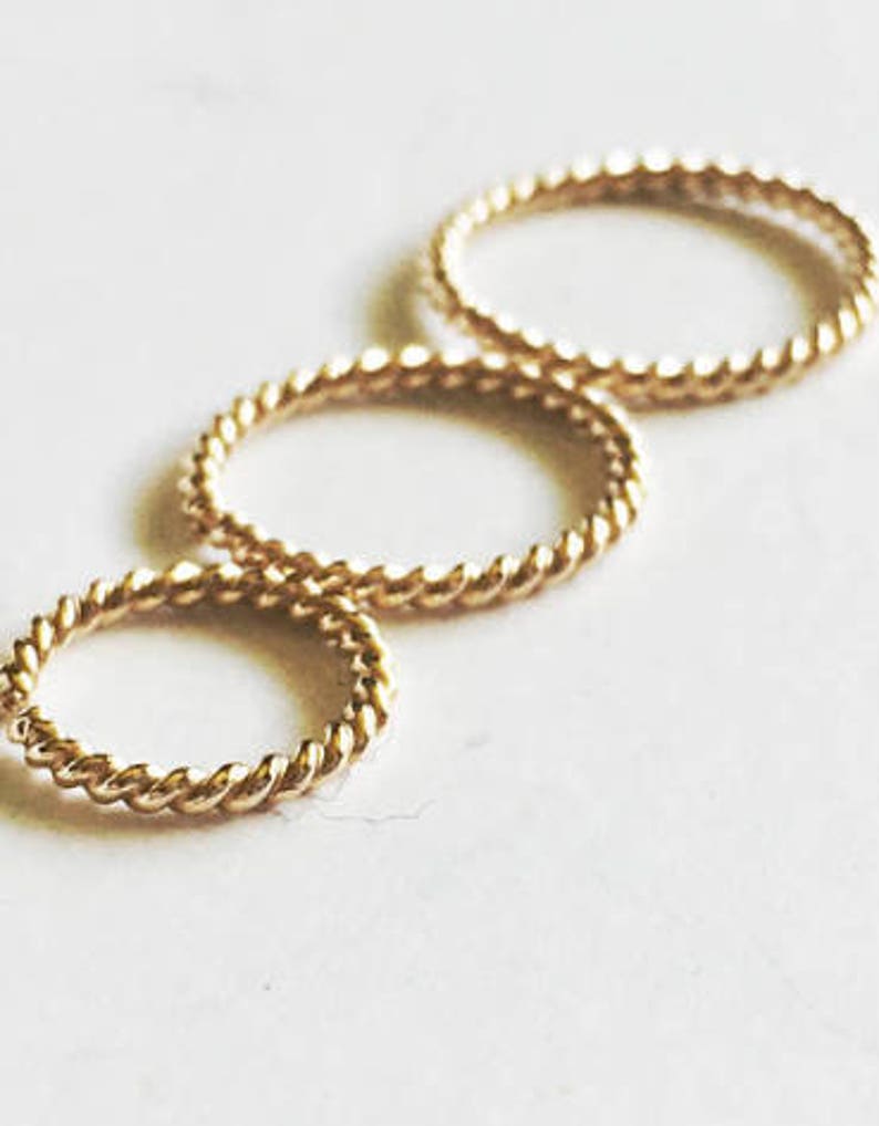 Pair Coiled Twist Wire Hoops Unique Earrings for Woman | Etsy