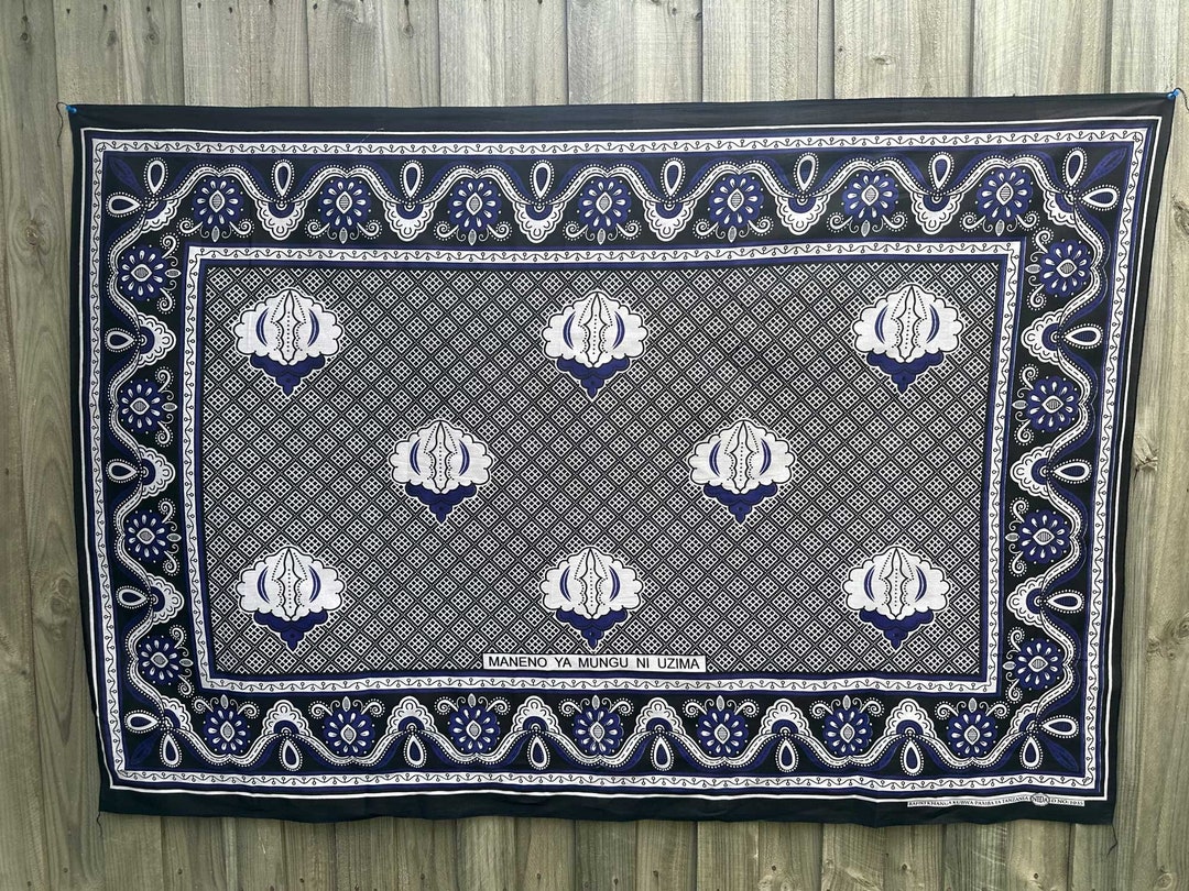 East African Swahili Urafiki Kanga Fabric 24/38 - Etsy
