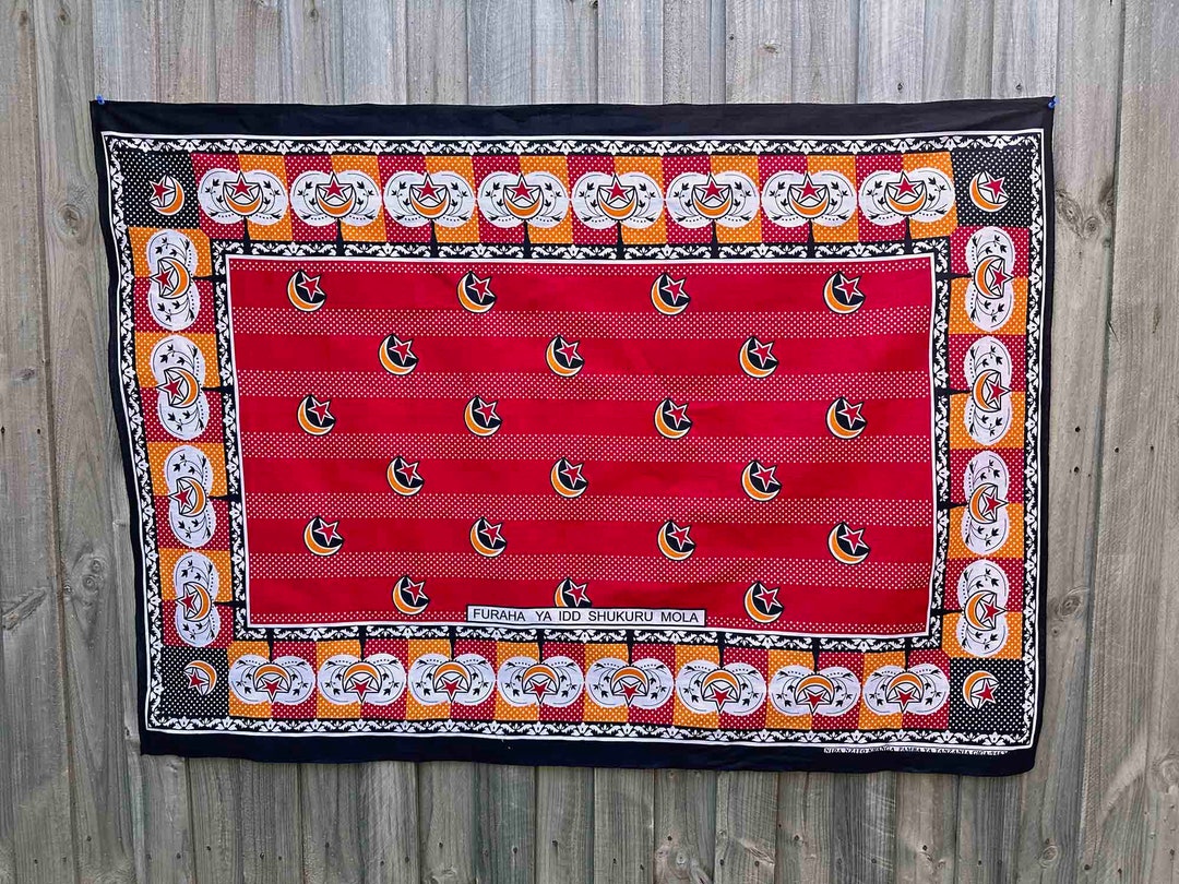 East African Nida Swahili Khanga Fabric 24/06 - Etsy
