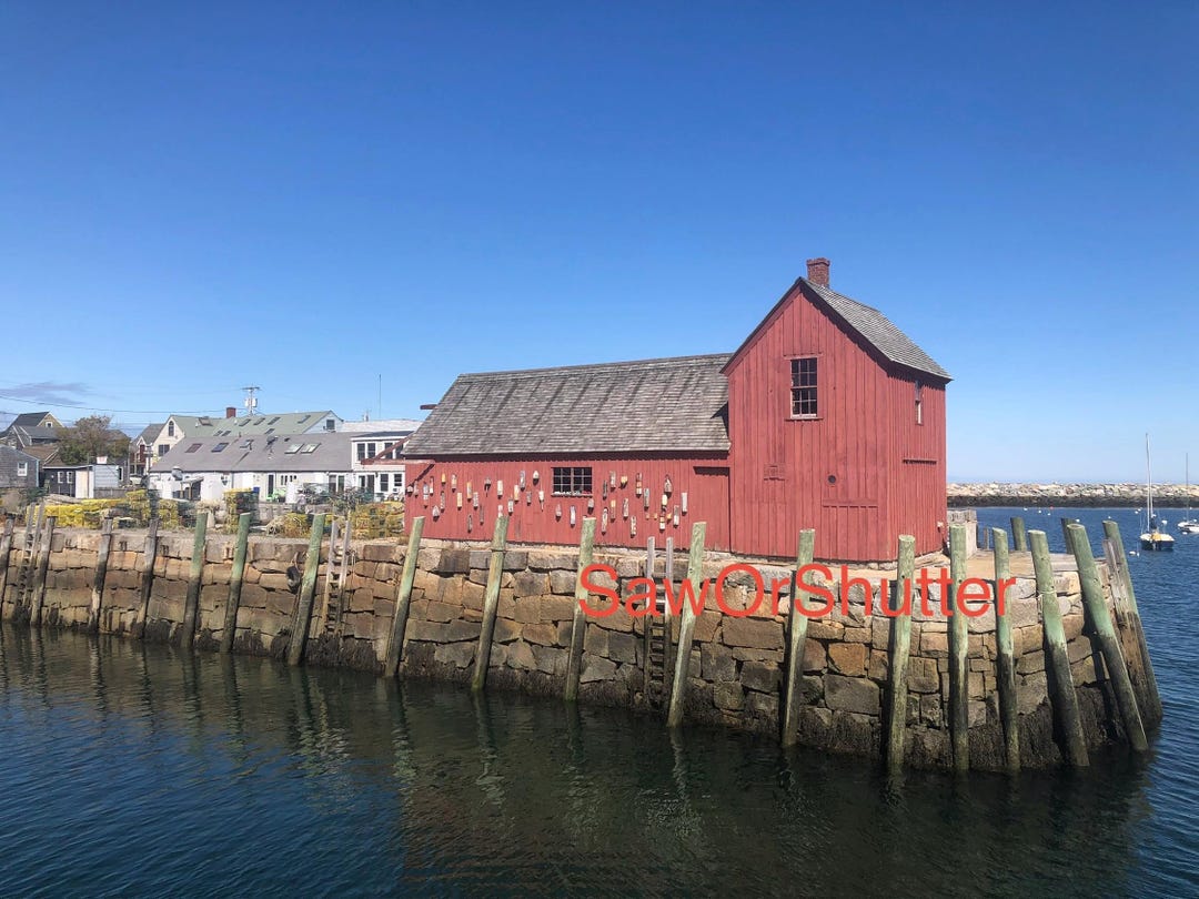 Motif #1 – Iconic Rockport Landmark Art Print / Home Décor - Etsy