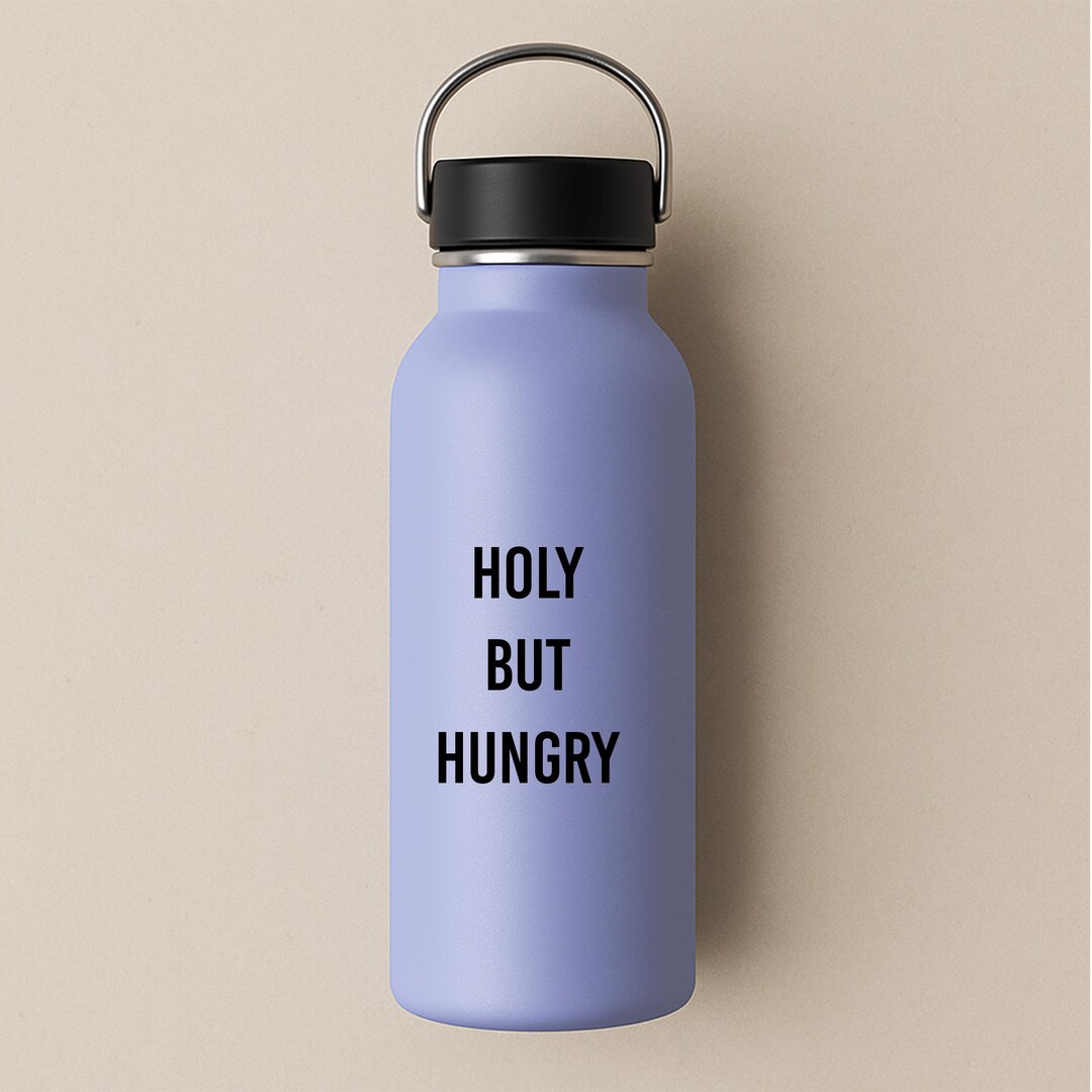 Holy but Hungry Decal - Funny Christian Vinyl Sticker - Etsy