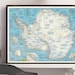1939 World Air Routes Map – Vintage Global Aviation Map Showing Pre ...
