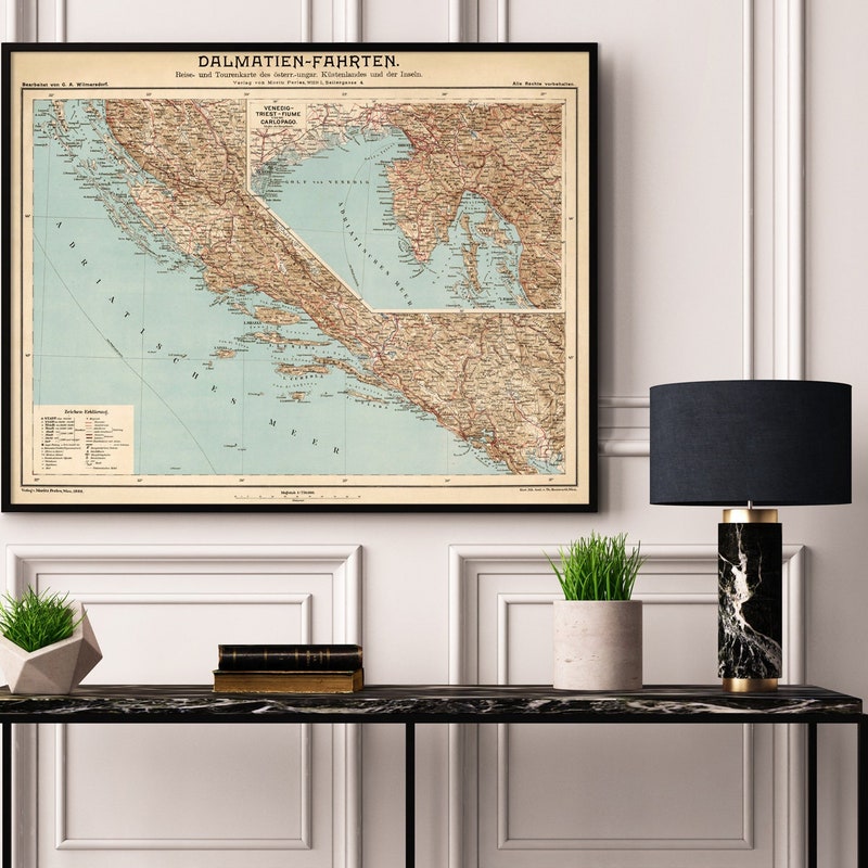 Dalmatian Map - Etsy