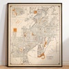 Wine Map of Marne River Valley, Aisne Champagne Vineyards, France Wine ...