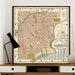 Old Map of Modesto - Vintage City Plan Restored - Fine Print on Paper ...