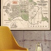 Pola Map - Old Map of Pola Print - Fine Print on Paper or Canvas - Etsy