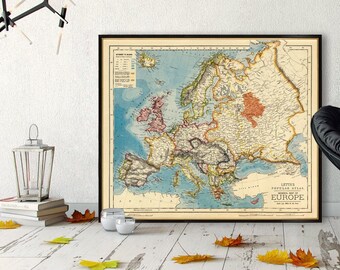 Poster, Many Sizes Available Cia Map of Europe 2004 - Etsy Canada