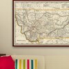 Angers Map La Carte D'angers Old Map of Angers Fine Reproduction - Etsy