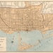 Map of Toronto - Fine Archival Print - Toronto Map Restored, Wall Map ...