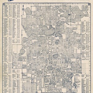 Orlando Map Vintage Map of Greater Orlando Old City Plan in - Etsy UK