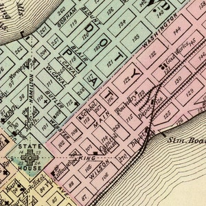 Madison Map (wisconsin ) - Vintage Map of Madison - City Map ...