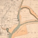 Melbourne Harbour Map, Decorative Map of Melbourne Port, Restored Map ...