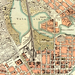 Map of Helsinki | Helsingfors City Plan | Helsingin Kartta | Fine Print ...