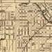 Map of Atlanta Old Map With a Wonderful Patina, Available on Paper or ...