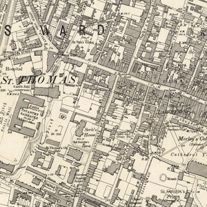 Winchester UK Historical Map Old City Plan of Winchester - Etsy