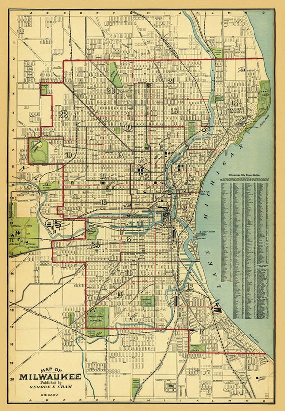 Milwaukee Map