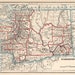 Old Map of Washington (state) From 1893 - Large Map Print, Available on ...