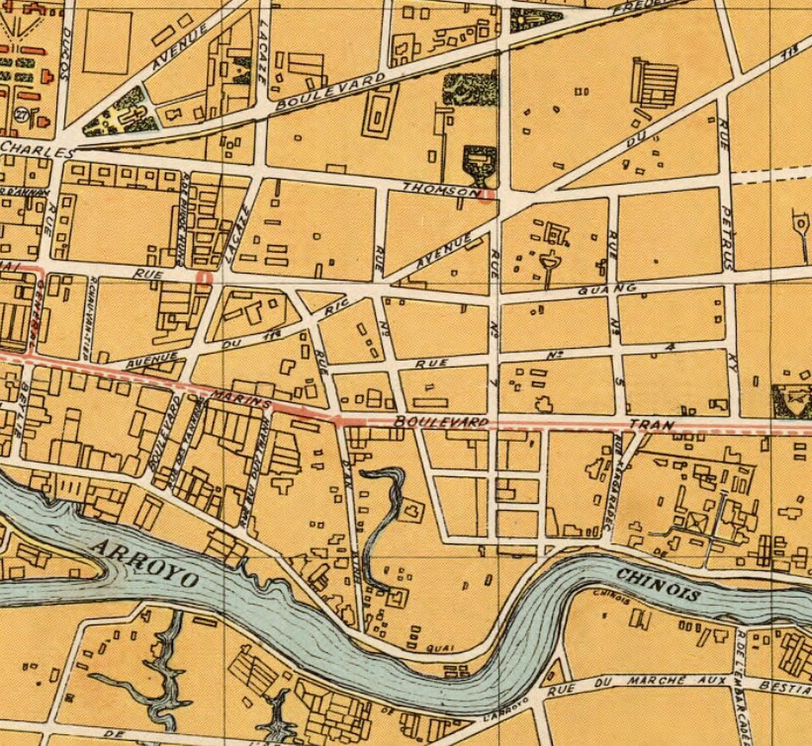 Saigon Map Vintage Map of Saigon Available on Paper or - Etsy