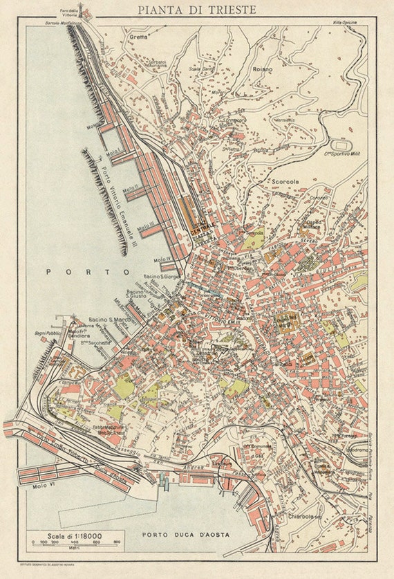 Biblioteca Quartotti Gambino Trieste Mapa