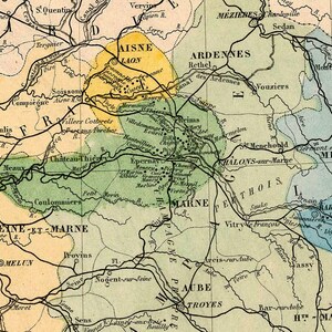 France Wine Map | Carte Vinicole De La France | French Vineyards Guide ...
