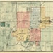 Decatur Map - Map of Decatur (illinois) and Vicinity - Archival Print ...