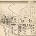 Old Map of Washington DC, Historical Map Poster in Sepia Colors ...