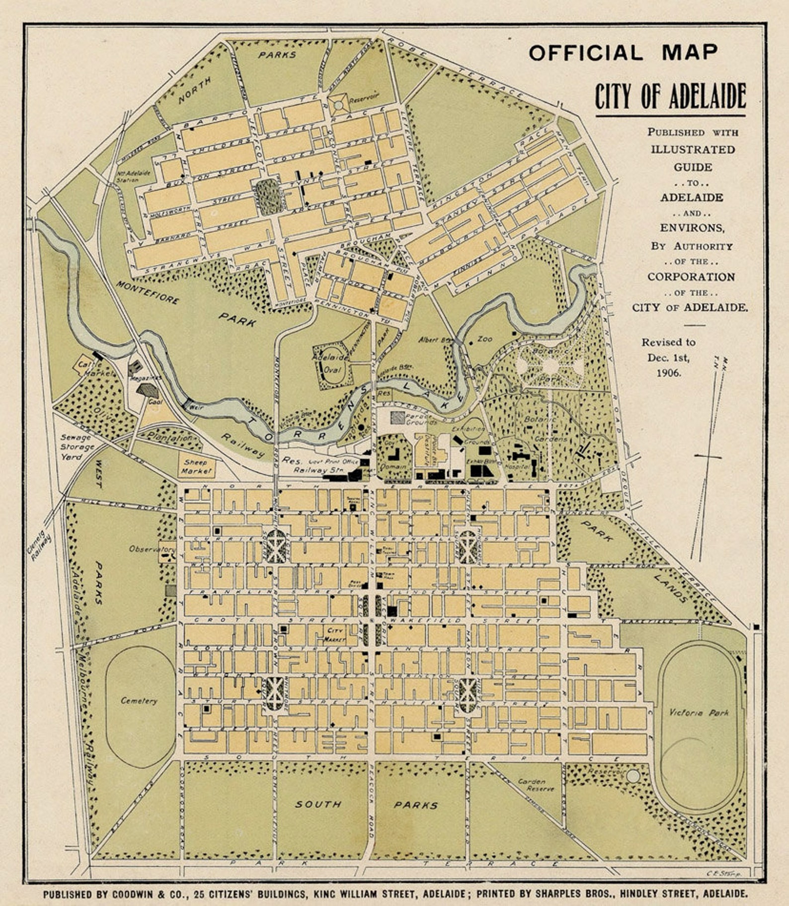 Old Map of Adelaide Archival Print Adelaide Map Restored - Etsy Australia