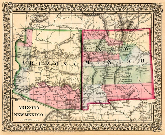 Arizona State Major Maps