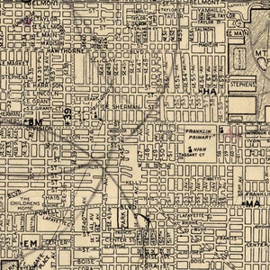 Portland Map, Old Map of Portland (oregon) , Large Map, a Moment in ...