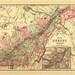 Quebec Map Vintage Map of Quebec canada Fine Print on - Etsy