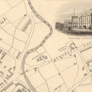 Old Map of York - Antique Map of York (UK) - Available on Matte Paper ...