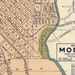 Old Map of Modesto - Vintage City Plan Restored - Fine Print on Paper ...