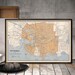 Old Map of Victoria Fine Print Victoria Map Restored - Etsy