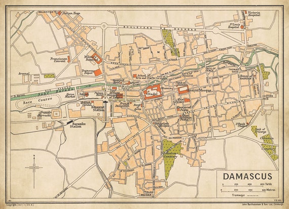 Damascus Map